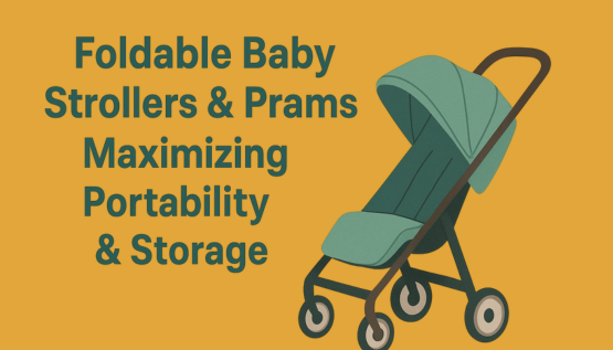 Foldable Baby Strollers: Maximizing Portability & Storage