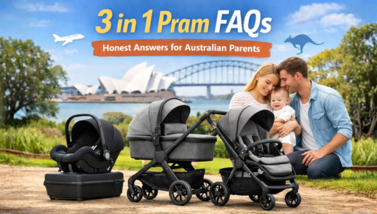 Best 3 in 1 Pram FAQs for Australian Parents | Baby Pram & Travel Pram ...